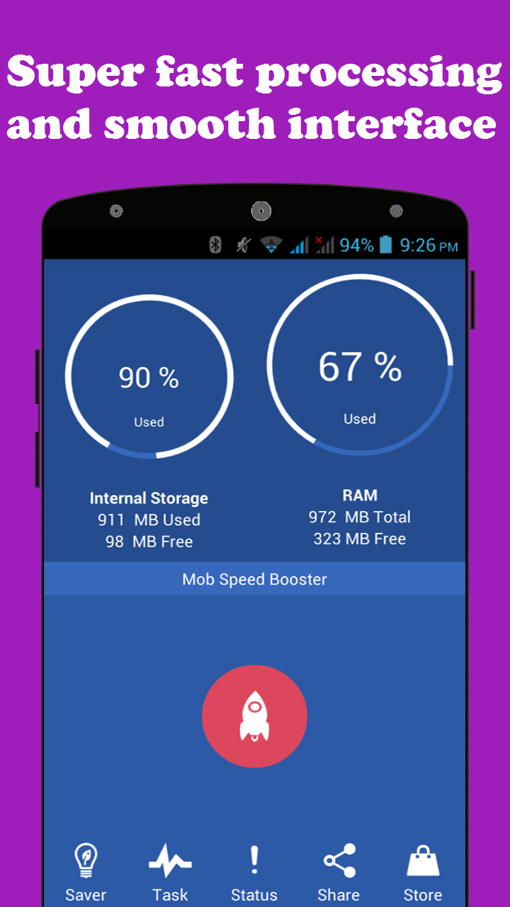 Mob Speed Booster +Cleaner - App on Amazon Appstore