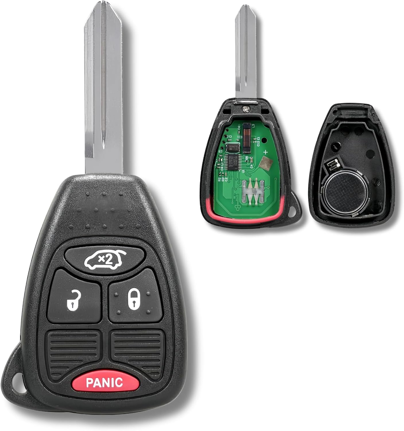 Amazon.com: Boxonly Keyless Entry Remote Car Key Fob for Dodge Avenger ...