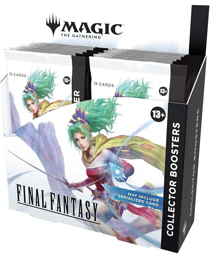 Magic: The Gathering - Final Fantasy Collector Booster Box (12 Packs ...