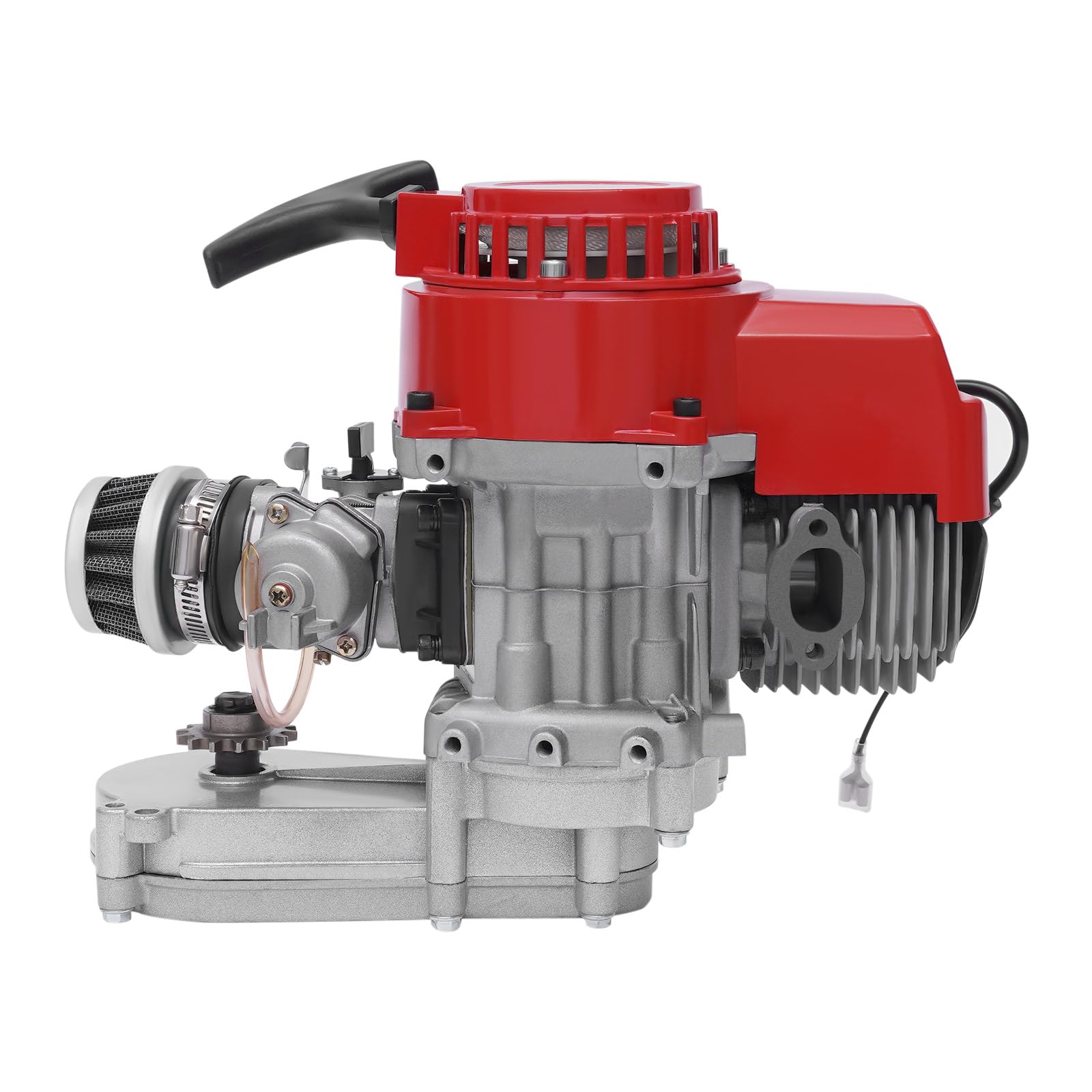 Amazon.com: 49cc Mini Engine, 2 Stroke Racing Engine Motor with Air ...