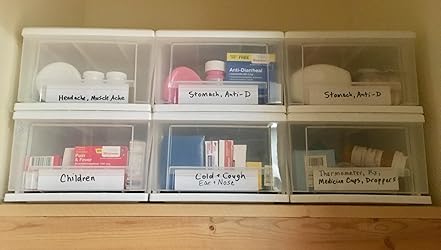 Amazon.com: IRIS USA SD-52 White/CLR 2PK IRIS 51 Quart Stacking Drawer ...