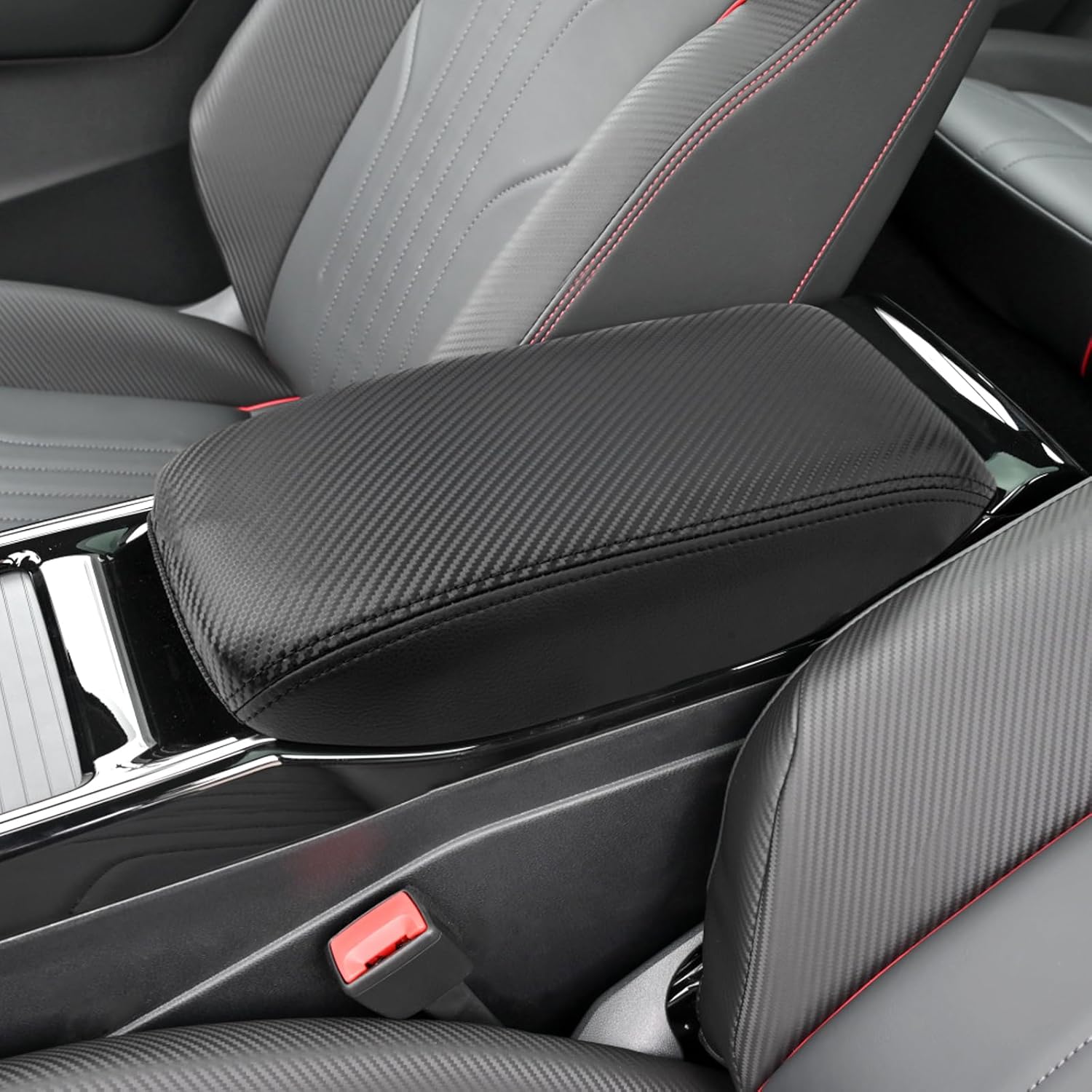 Amazon.com: SXCY Fit for 2023 2024 VW ID.4 Armrest Cover ID4 Center ...