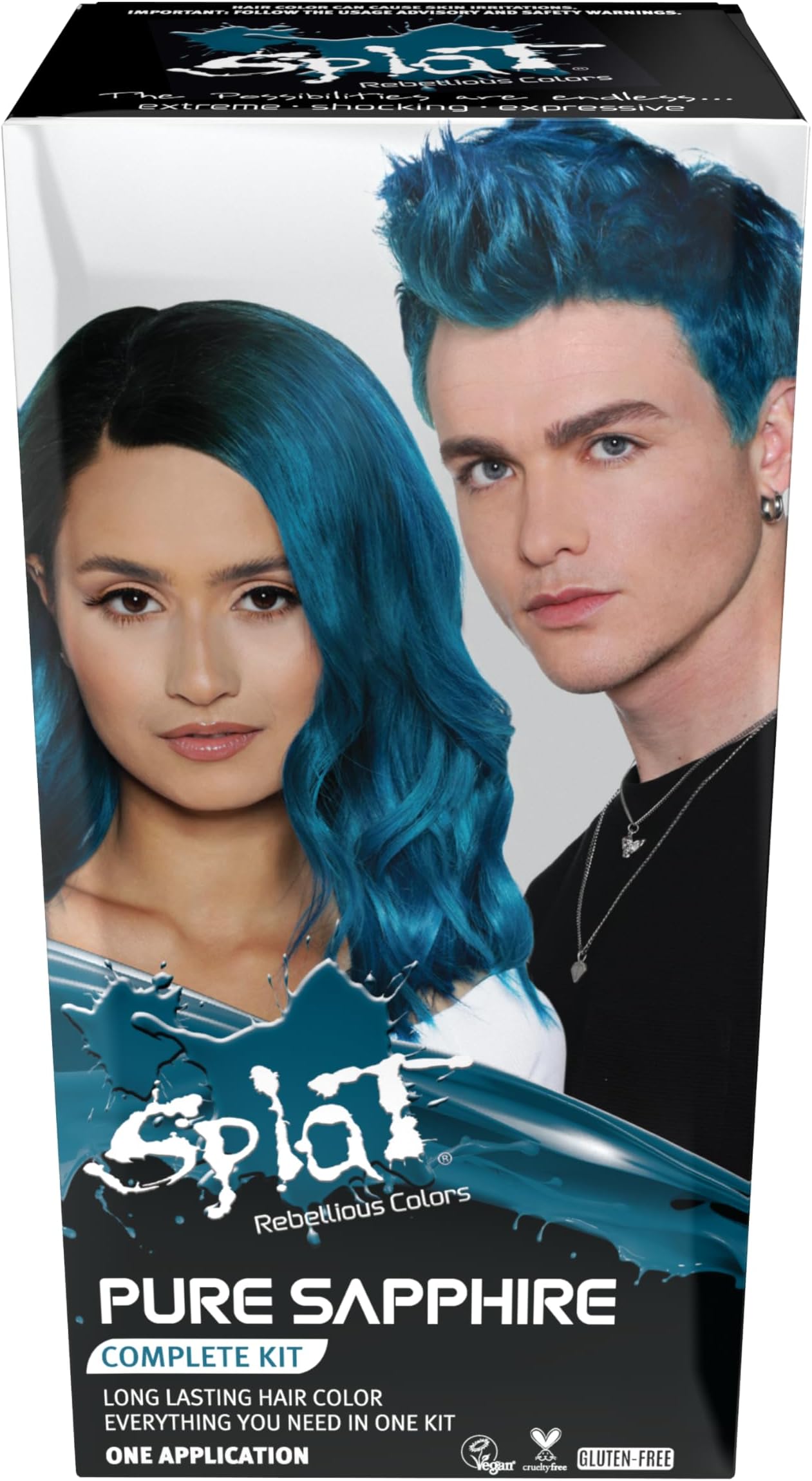 Amazon.com : Splat Pure Sapphire Original Complete Kit : Beauty ...