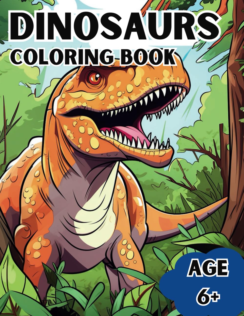 Roaring Colors: Dinosaur Coloring Book for Kids: Bop, BumbleBee ...