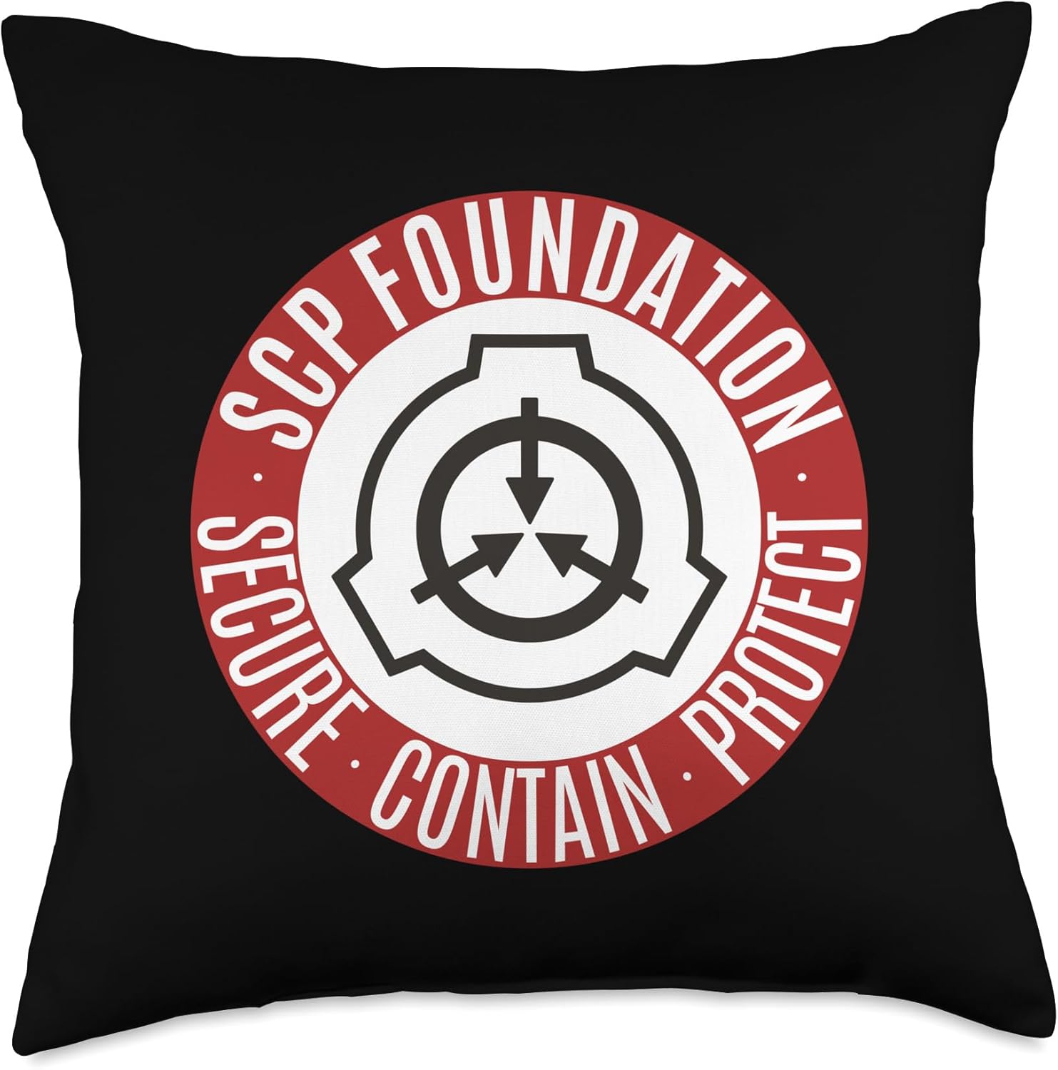 Amazon.com: SCP Foundation Logo Secure Contain Protect Emblem Throw ...