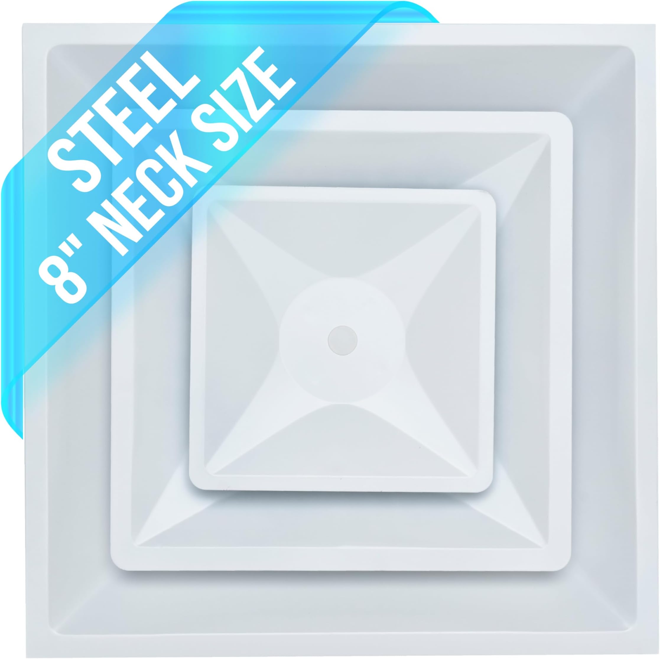 HVAC Premium 24" x 24" T-Bar Drop Ceiling Perforated Return Grill ...