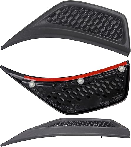 Phamyor Kit de moldura original de cubierta de salida de aire acondicionado para Jeep Wrangler ...