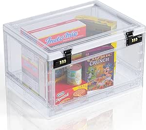 Large Lock Box for Medicines, Food, and Electronic Devices,Ideal for ...