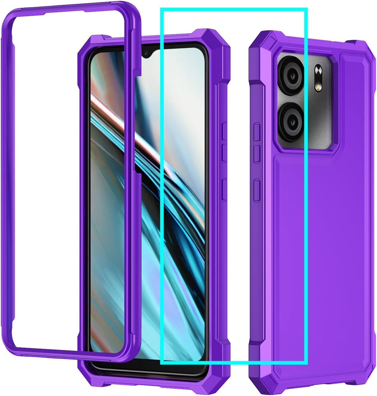 Amazon.com: for BLU View 5 Phone Case/Blu F5 5G Case with Screen ...