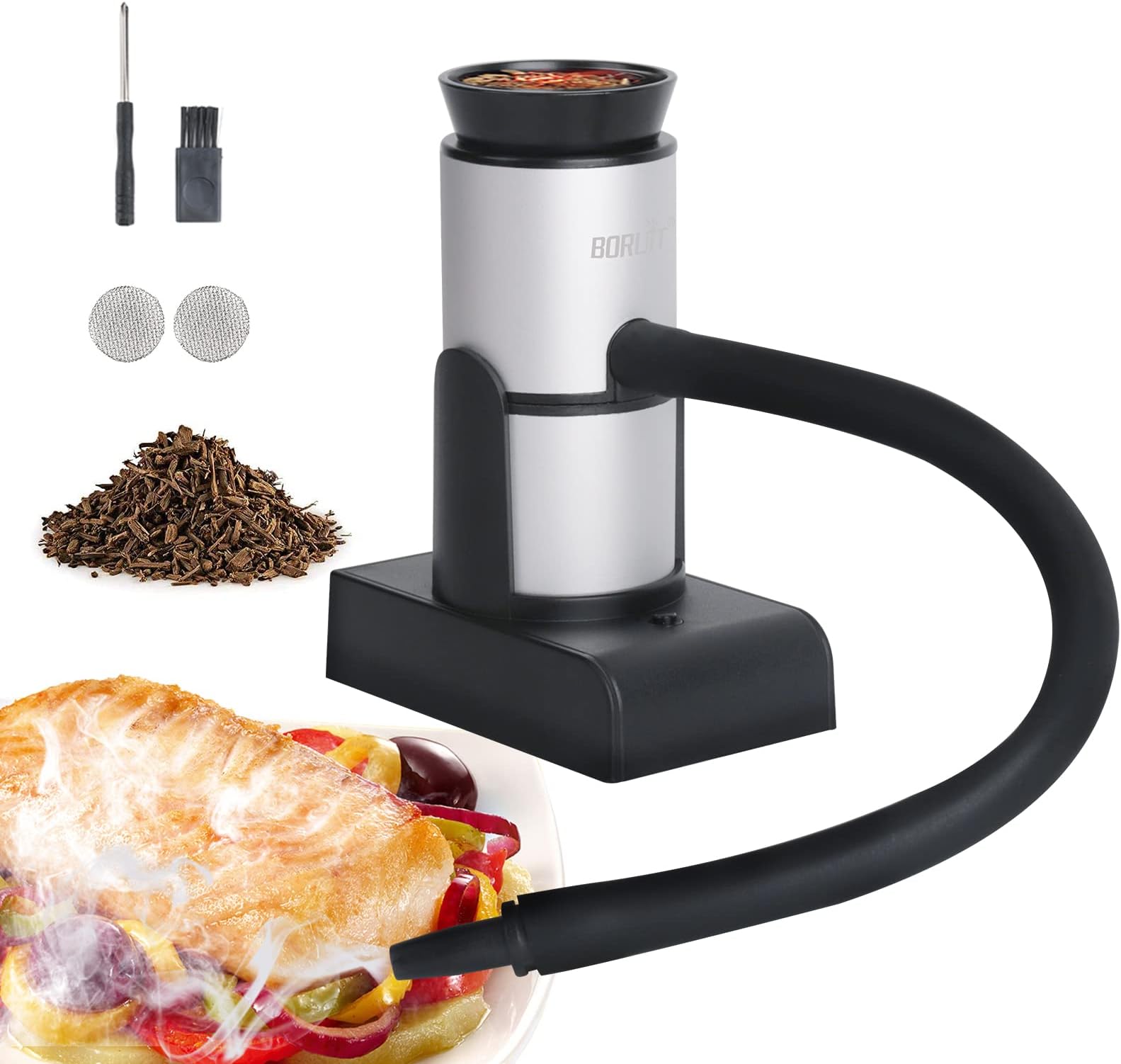 Amazon.com : Chefhut Cocktail Smoker Mini Smoke Infuser for Meat, Food ...