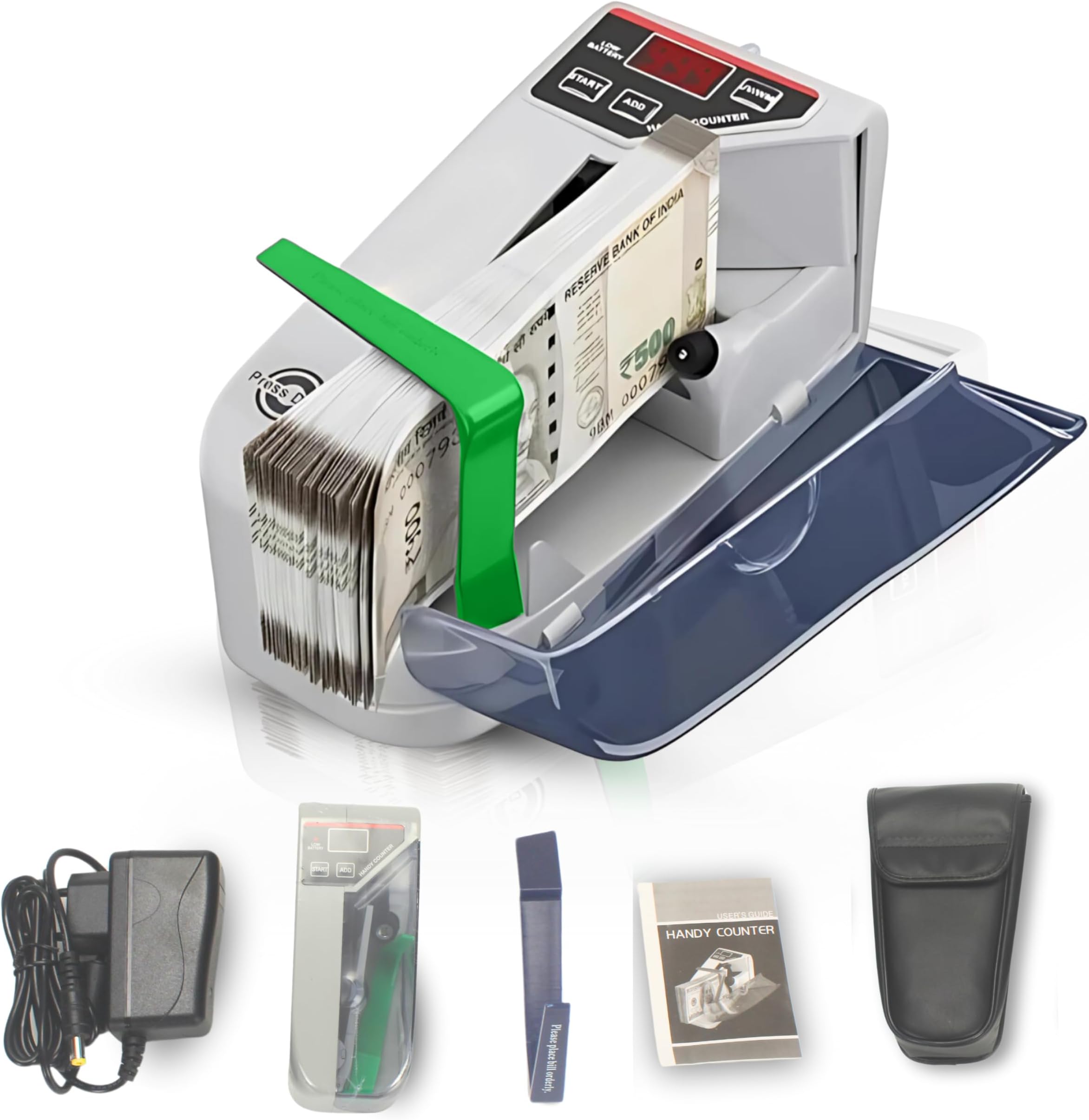 COI Portable LED Display Mini Note Counting Machine for Home, Office ...
