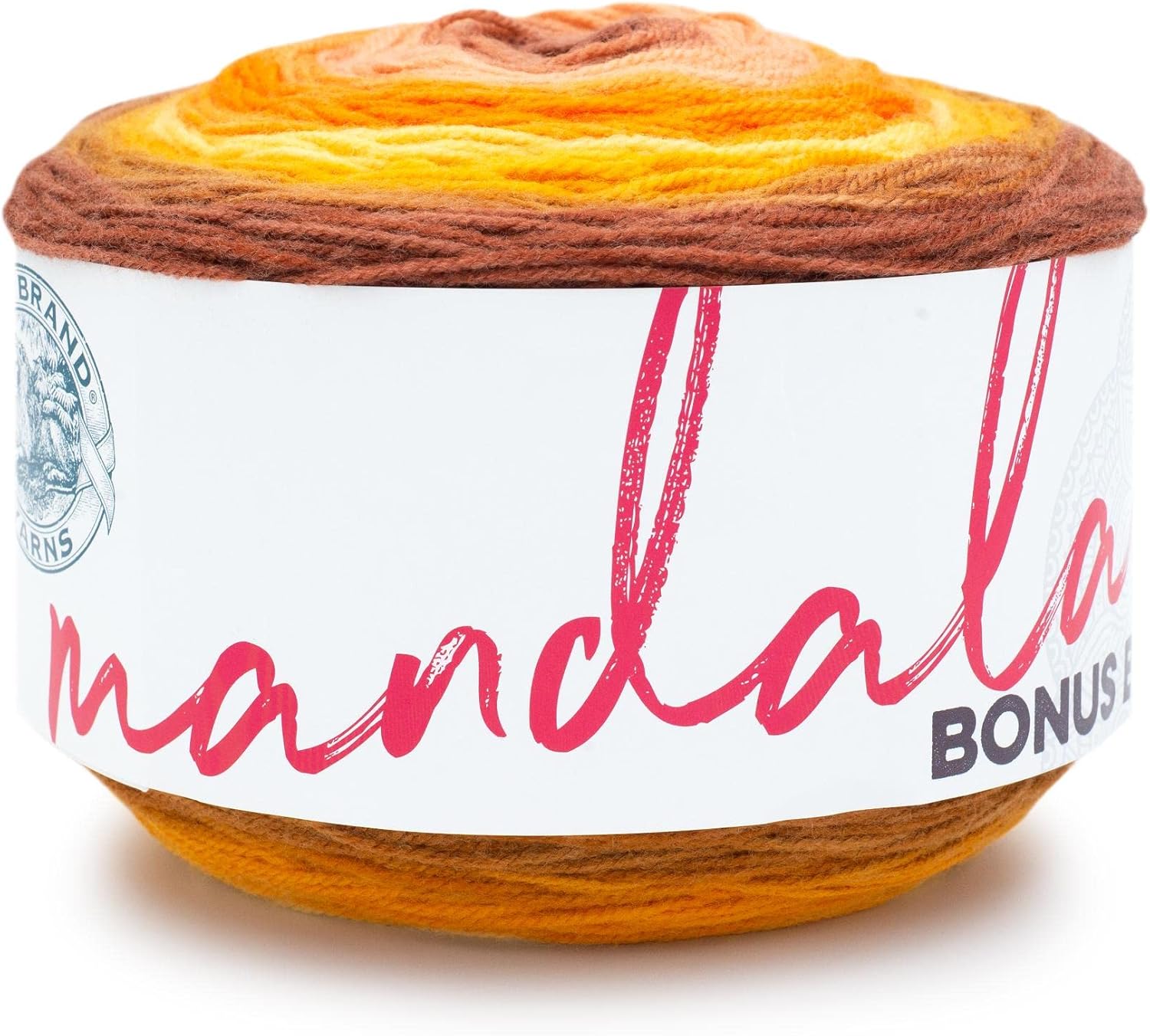 Amazon.com: Lion Brand Yarn, Colorful Mandala Bonus Bundle Yarn for ...