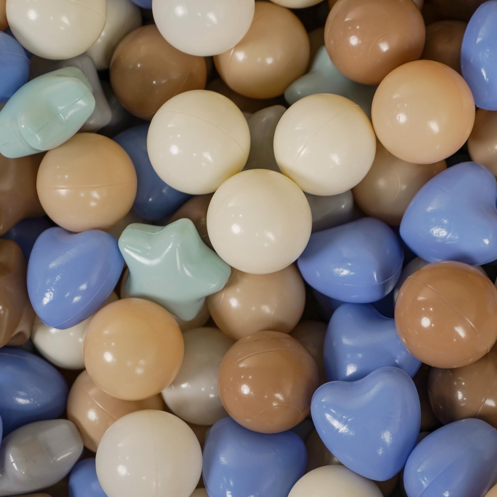 Snapklik.com : TRENDPLAY Ball Pit Balls Stars : Different Shapes - Mix ...