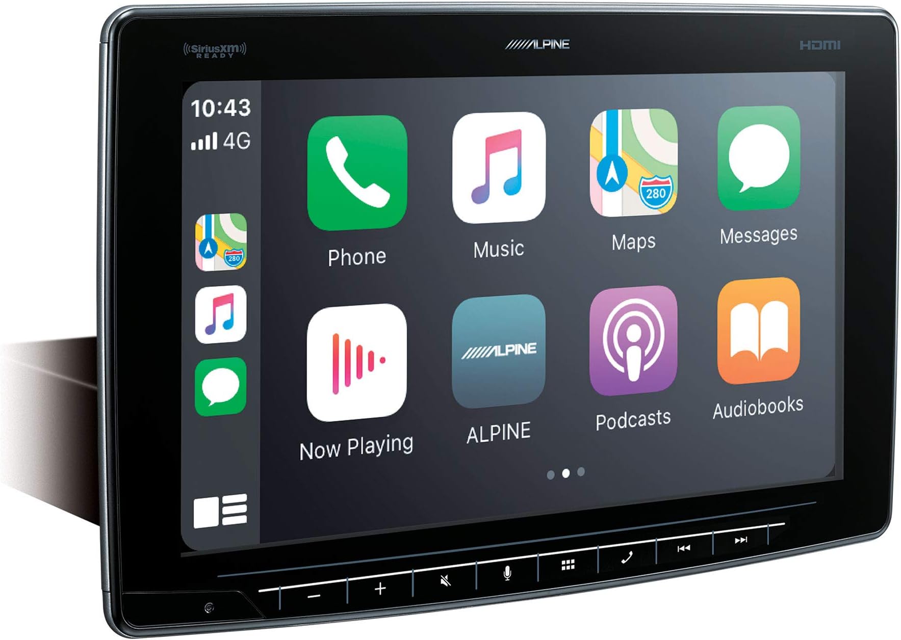 Amazon.com: Alpine iLX-F411 1-DIN 11" Halo Mech-Less Digital Media ...