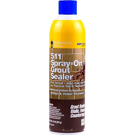 Advanced Ultimate Fast Grout Seal 15 Ounce – Aerosol Spray-On Instant ...