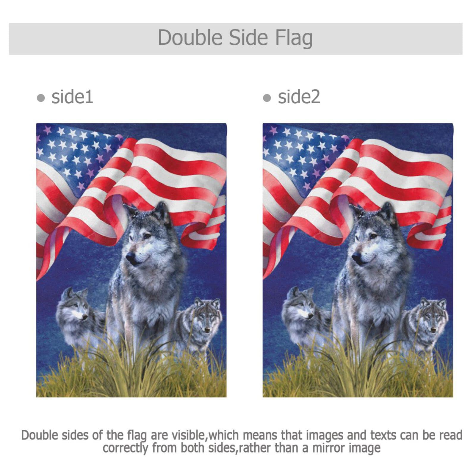 American Flag Wolf Background American Wolf Bilder: Stock Fotos