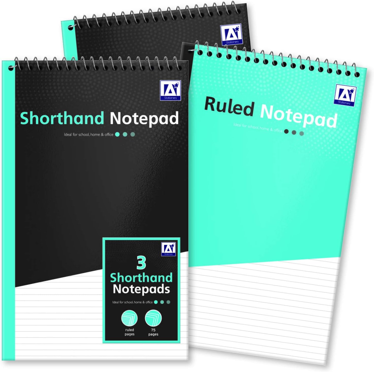Rhino Shorthand Notepad | 80 Leaf/160 Page | 8mm Ruled | 1-Pack - 8 x 5 ...