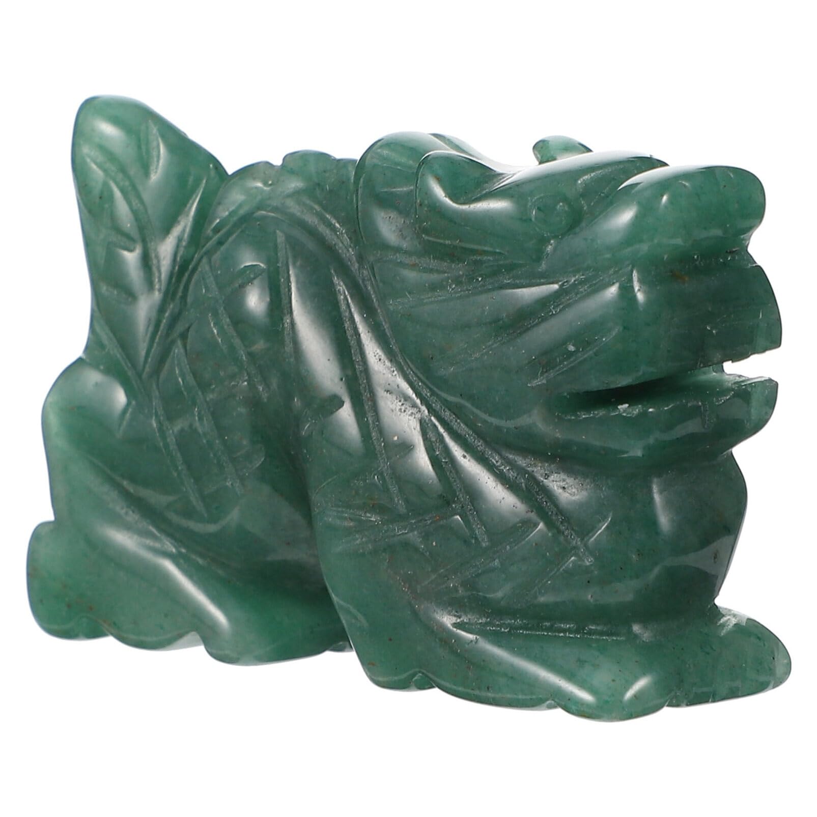 Amazon.com: Feng Shui Statue Chinese Zodiac Figures Jade Sculpture Hand ...