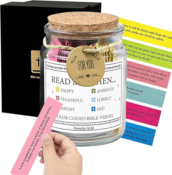 Bible Verse Jar with 90 Coloring Scriptures, The Hope Jars Bibles ...