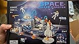 Amazon.com: Utbttor 2 in 1 Space Roller Coaster Building Set with ...