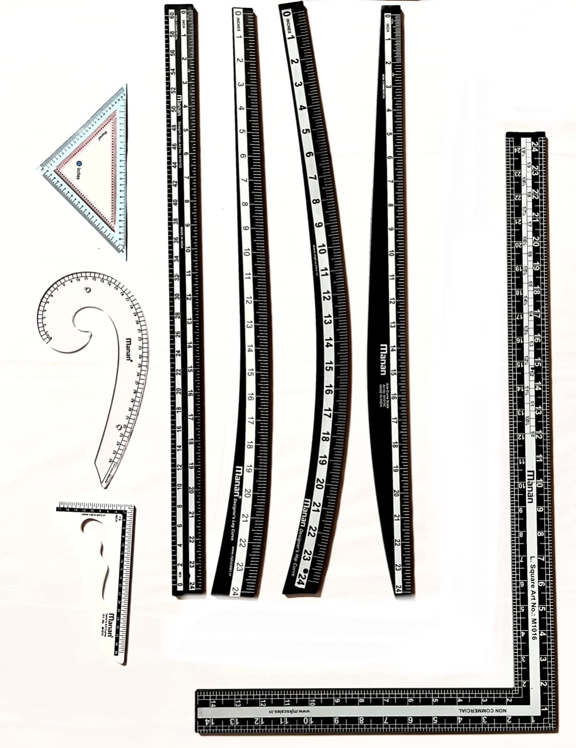 Buy Manan Fashion Designing Tailoring Scales Set Of 8 L Sq 14 X24 buy-manan-fashion-designing-tailoring-scales-set-of-8-l-sq-14-x24