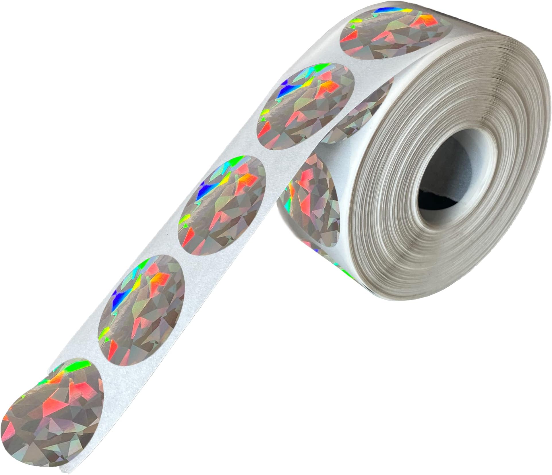 Amazon.com: TIESOME 300 Pcs 1" Scratch Labels, 5 Colors Round Circle ...