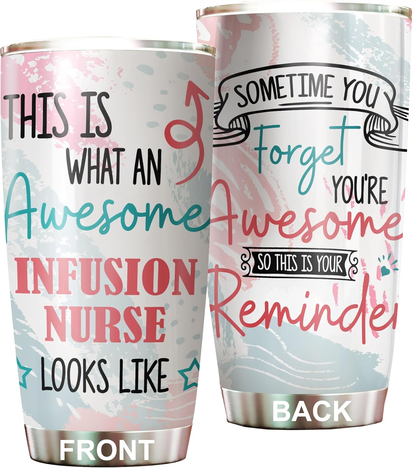 Amazon.com | MEDROC This Is What An Awesome Infusion Nurse Tumbler ...
