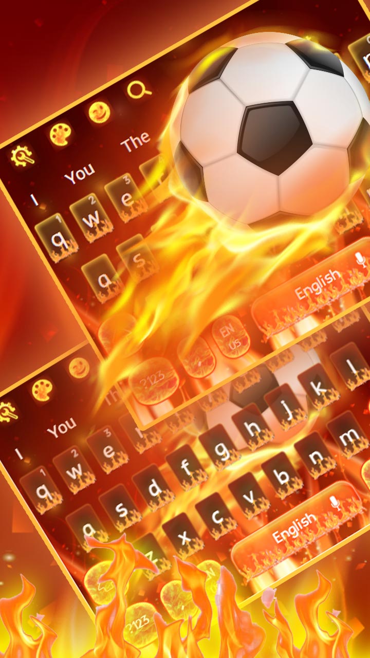 Fire Football Keyboard Theme - App on Amazon Appstore