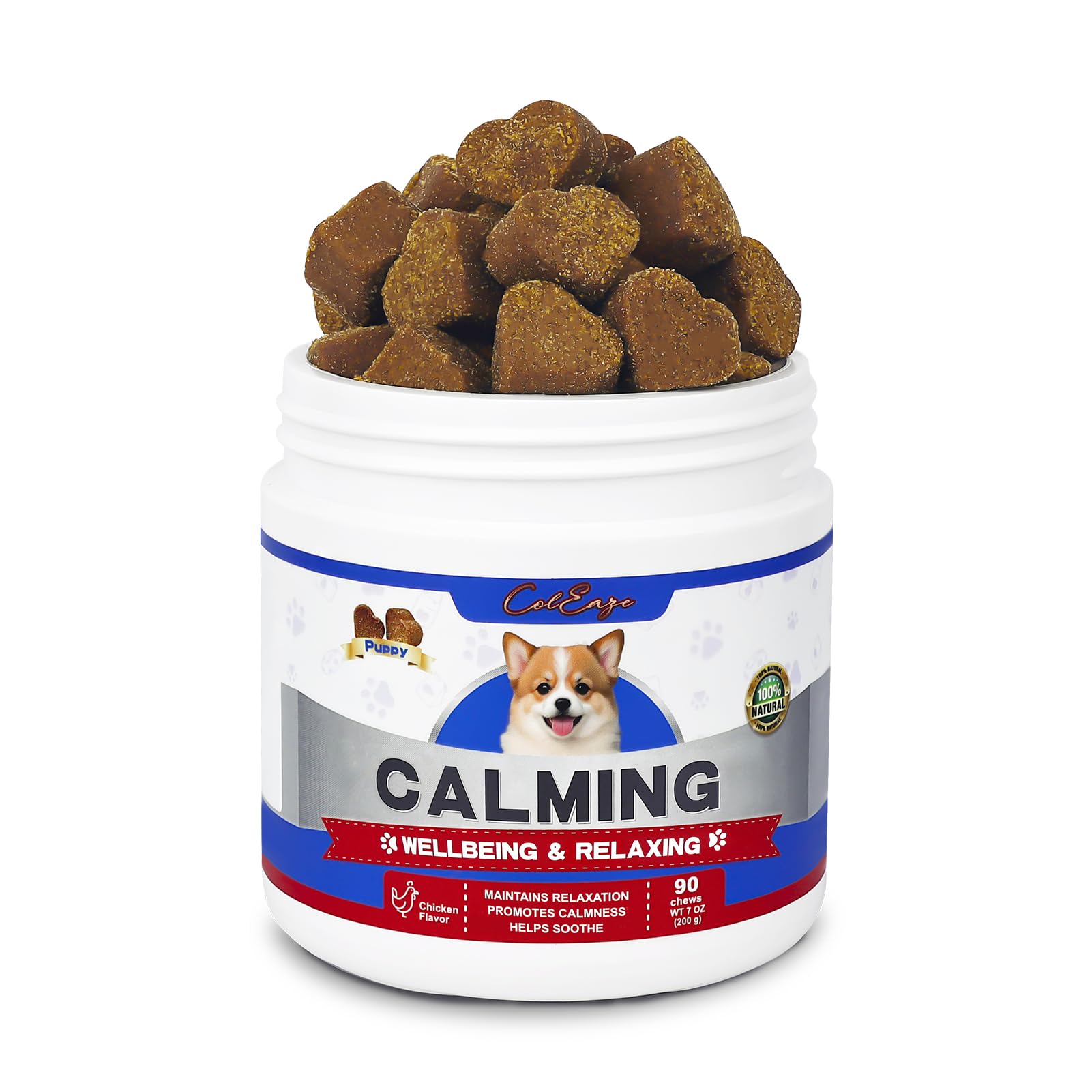 Amazon.com : Dog Calming Chews,90 Count Soft Chews Dog Calming ...