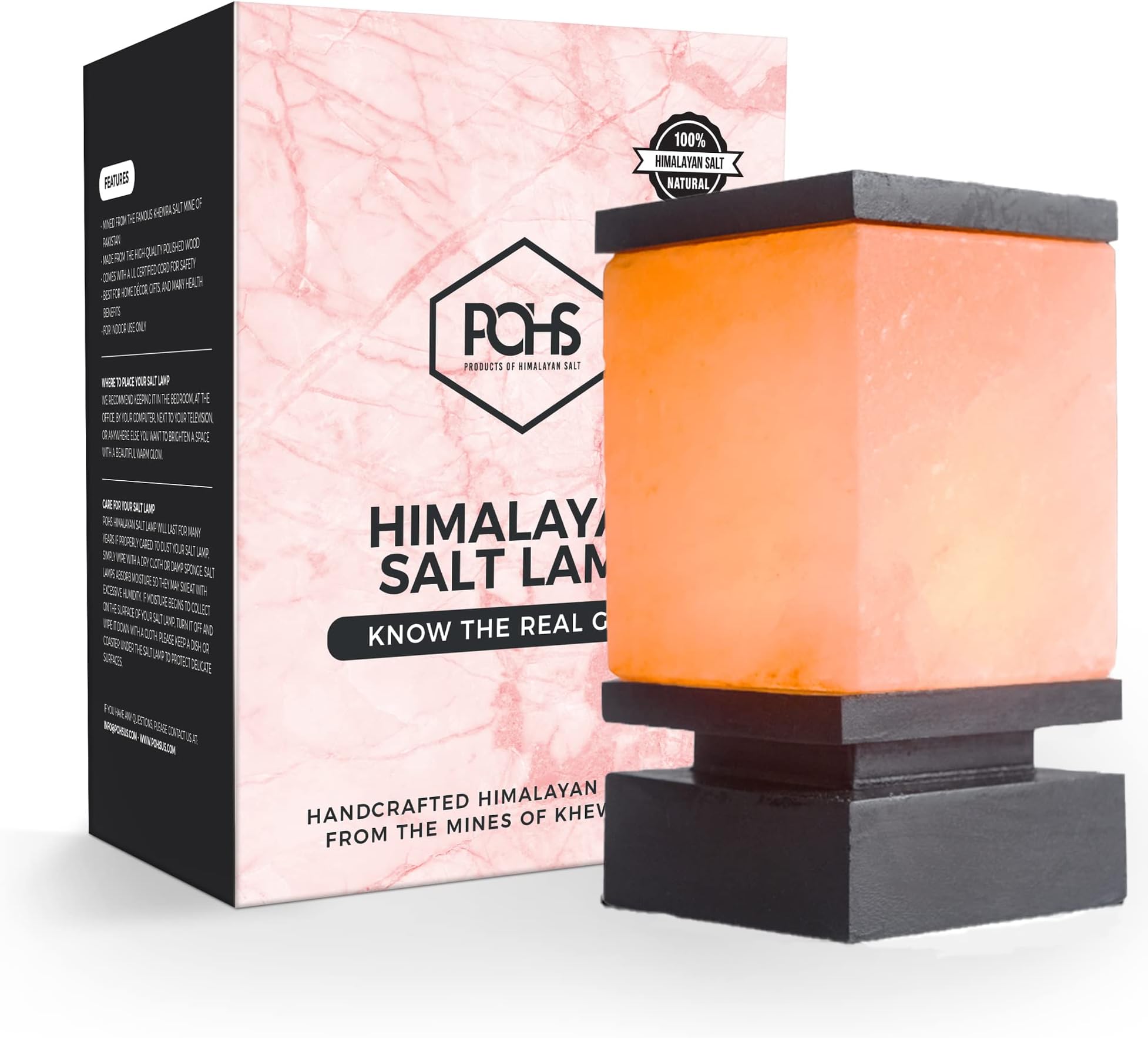 Amazon.com: Evolution Salt - Raindrop Crystal Himalayan Salt Lamp 4-5 ...