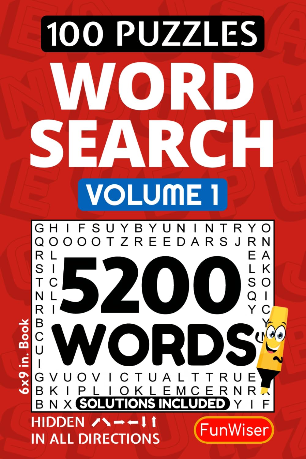 Amazon.com: Word Search Puzzle Book for Adults & Teens - VOL 1: 5200 Words to Find in 100 ...
