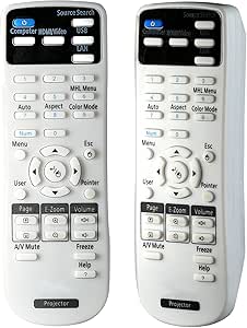 Universal Projector Remote Control Compatible with All Epson Projectors ...