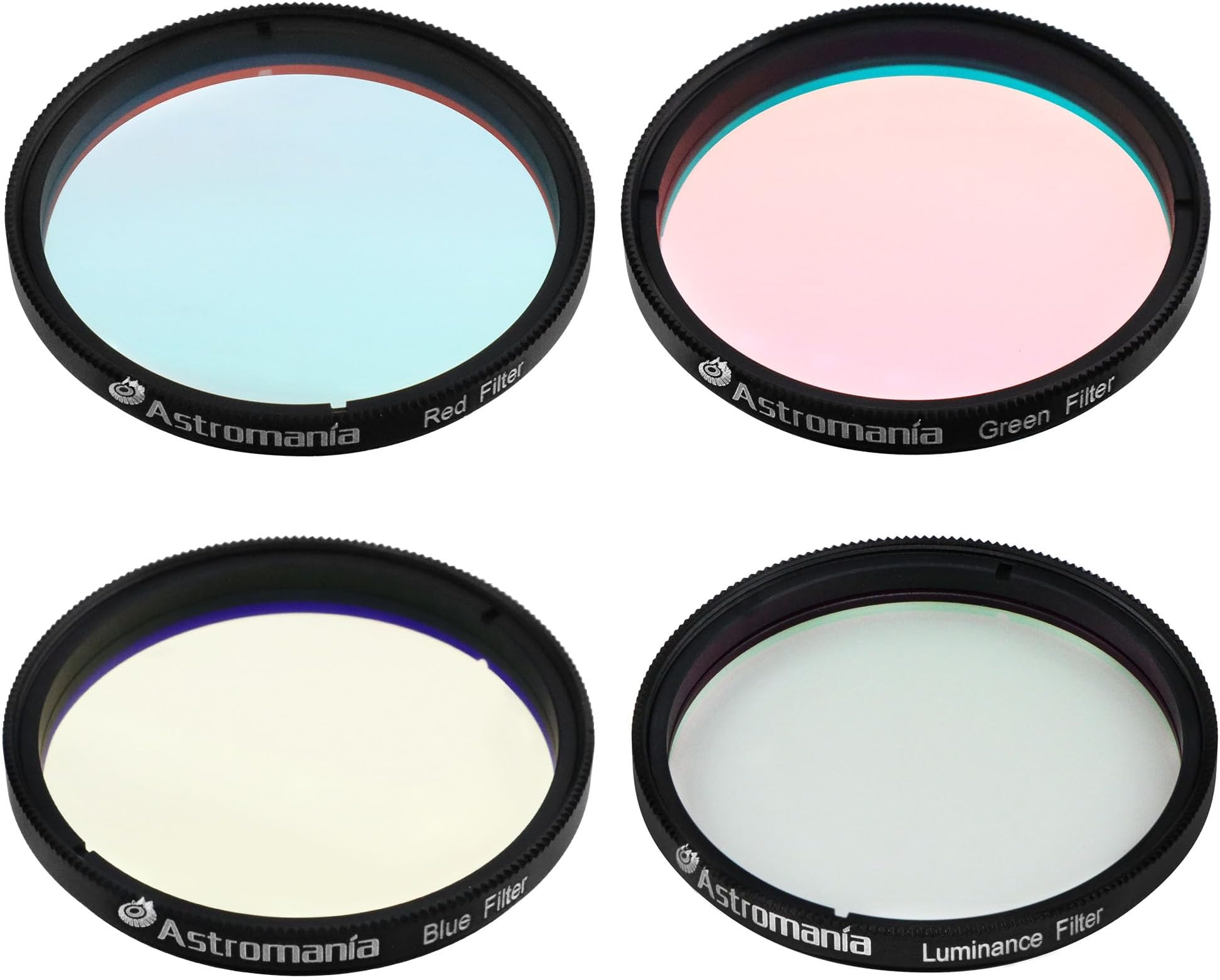 Amazon.com : Astromania Deluxe Telescope LRGB 2 Inch Filter Set ...