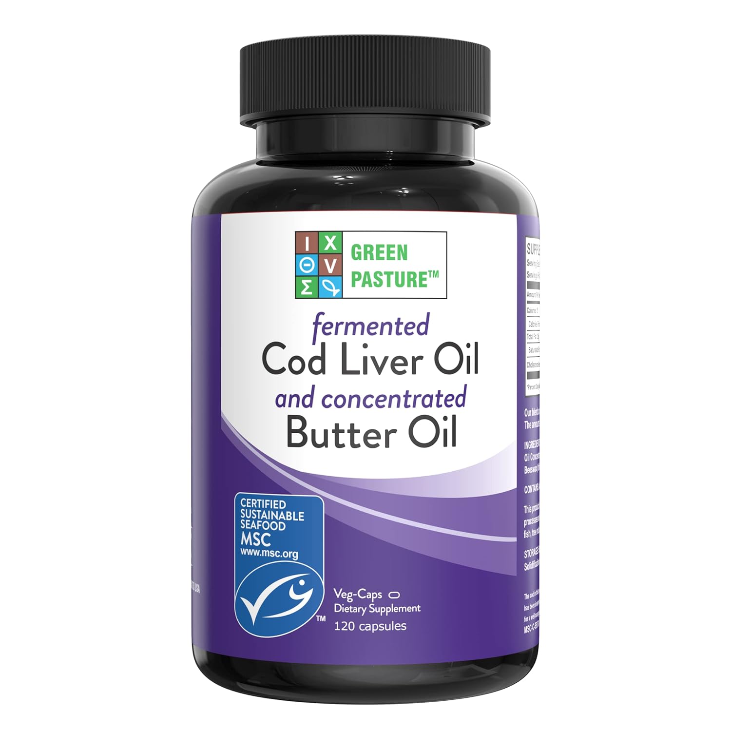 Green Pasture Blue Ice Royal Butter Oil / Fermented Cod Liver Oil Blend ...