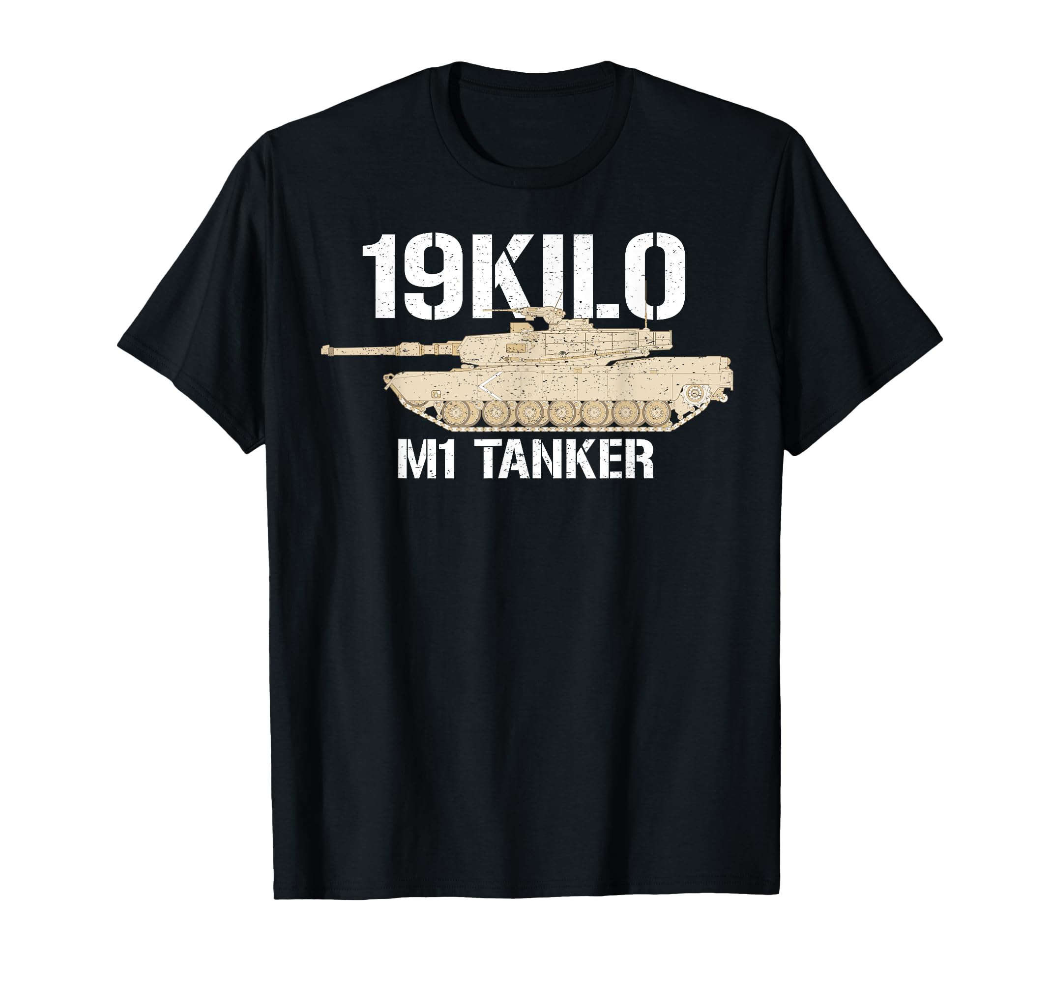 Amazon.com: 19KILO M1 Tanker Shirt Vintage Army Armor Branch MOS TEE T ...