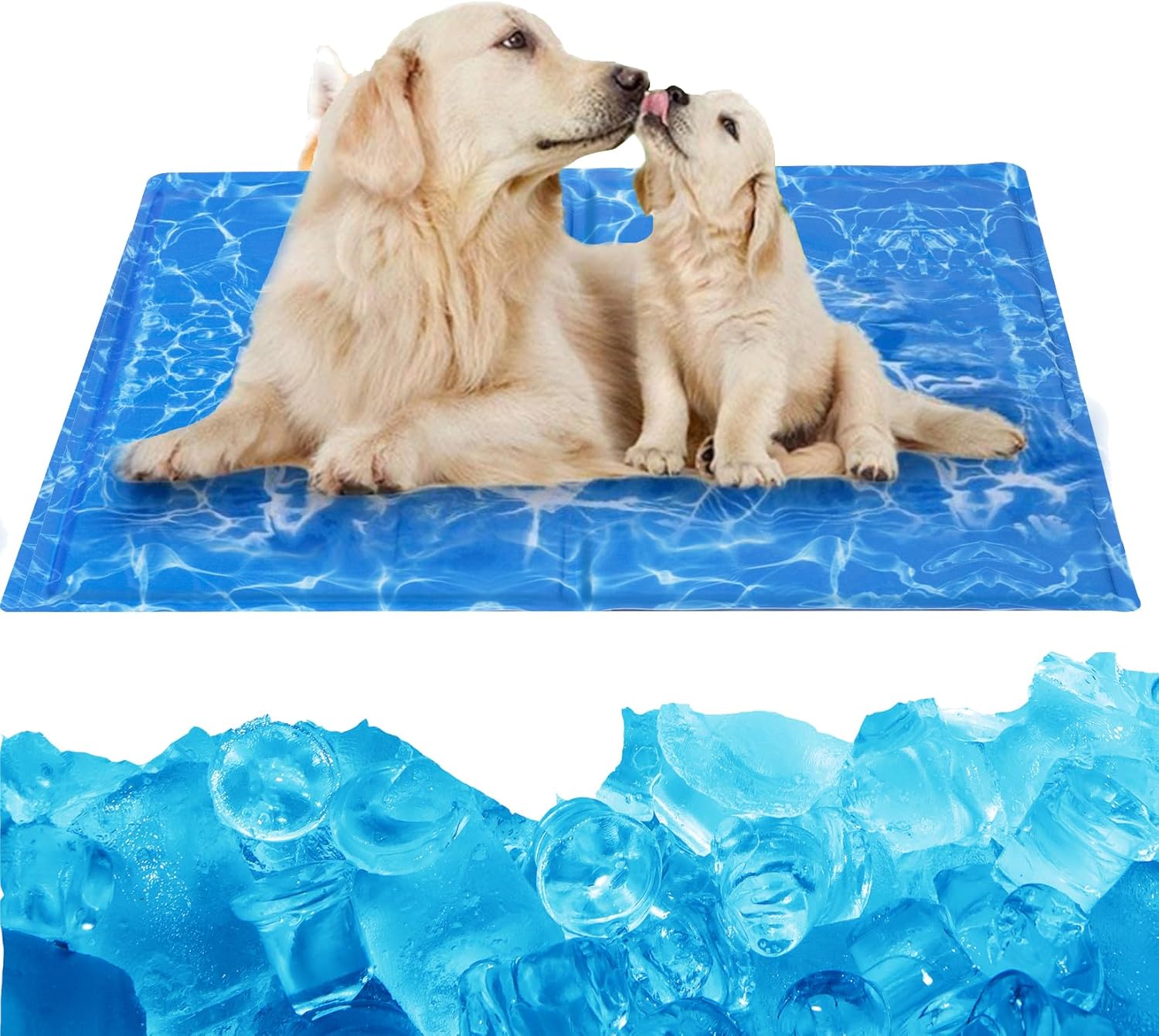 Dog Summer Sleeping Cooling Mat: Extra Large Dogs Durable Cooling ...