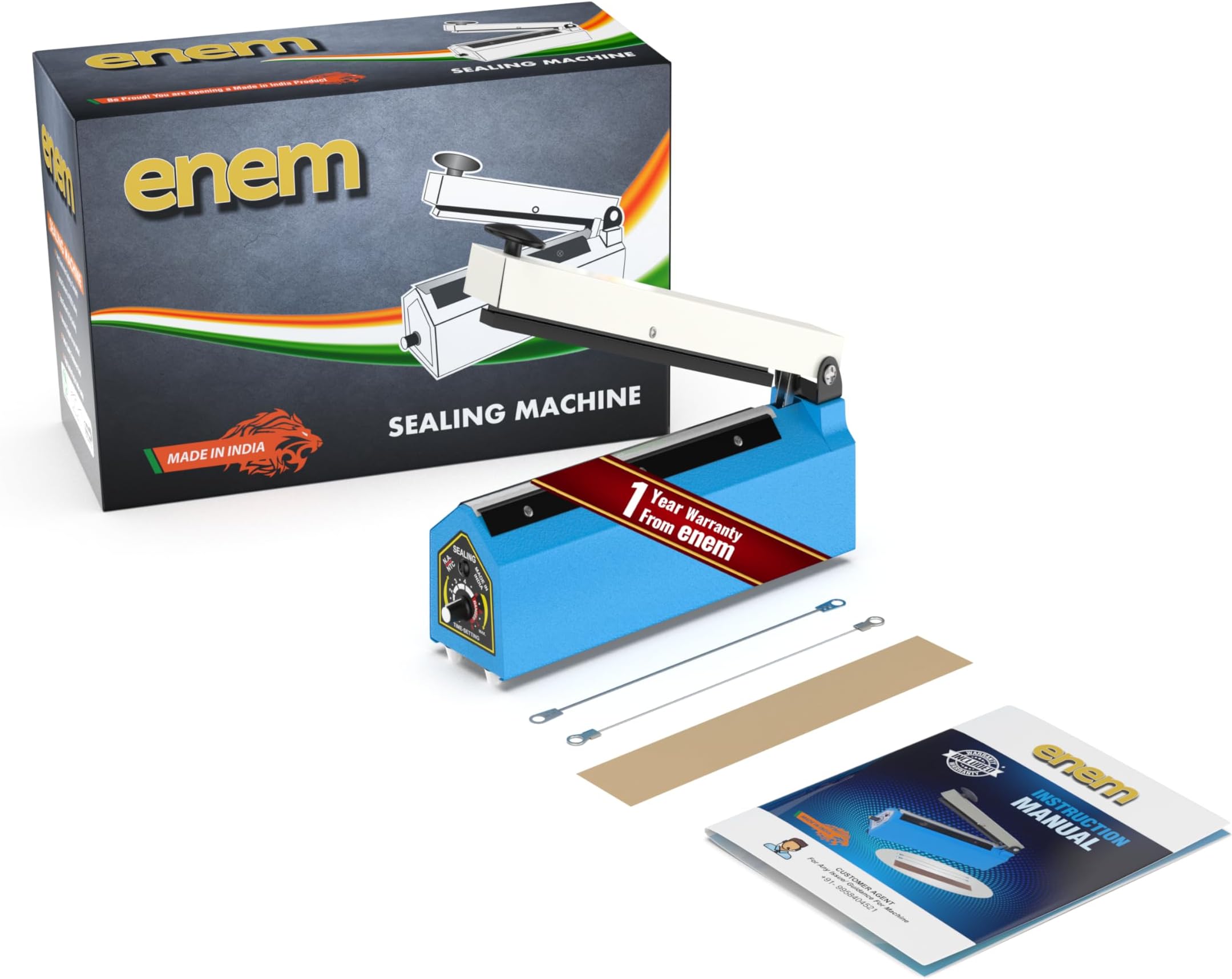 Buy ENEM Sealing Machine, 12 Inch (300 mm), 1 Year Warranty & Full ...