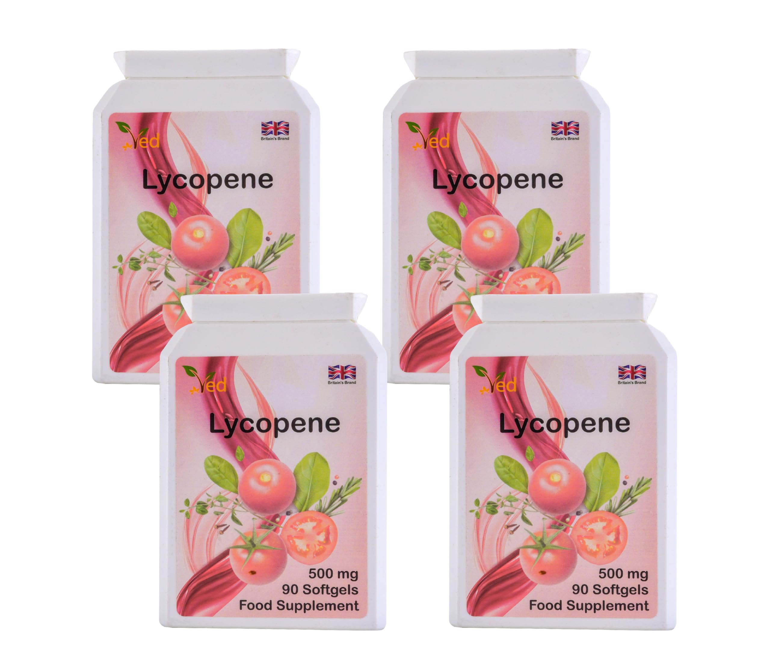 Amazon.com: Ved Lycopene Supplement, Supports Energy Balance, Non-GMO ...