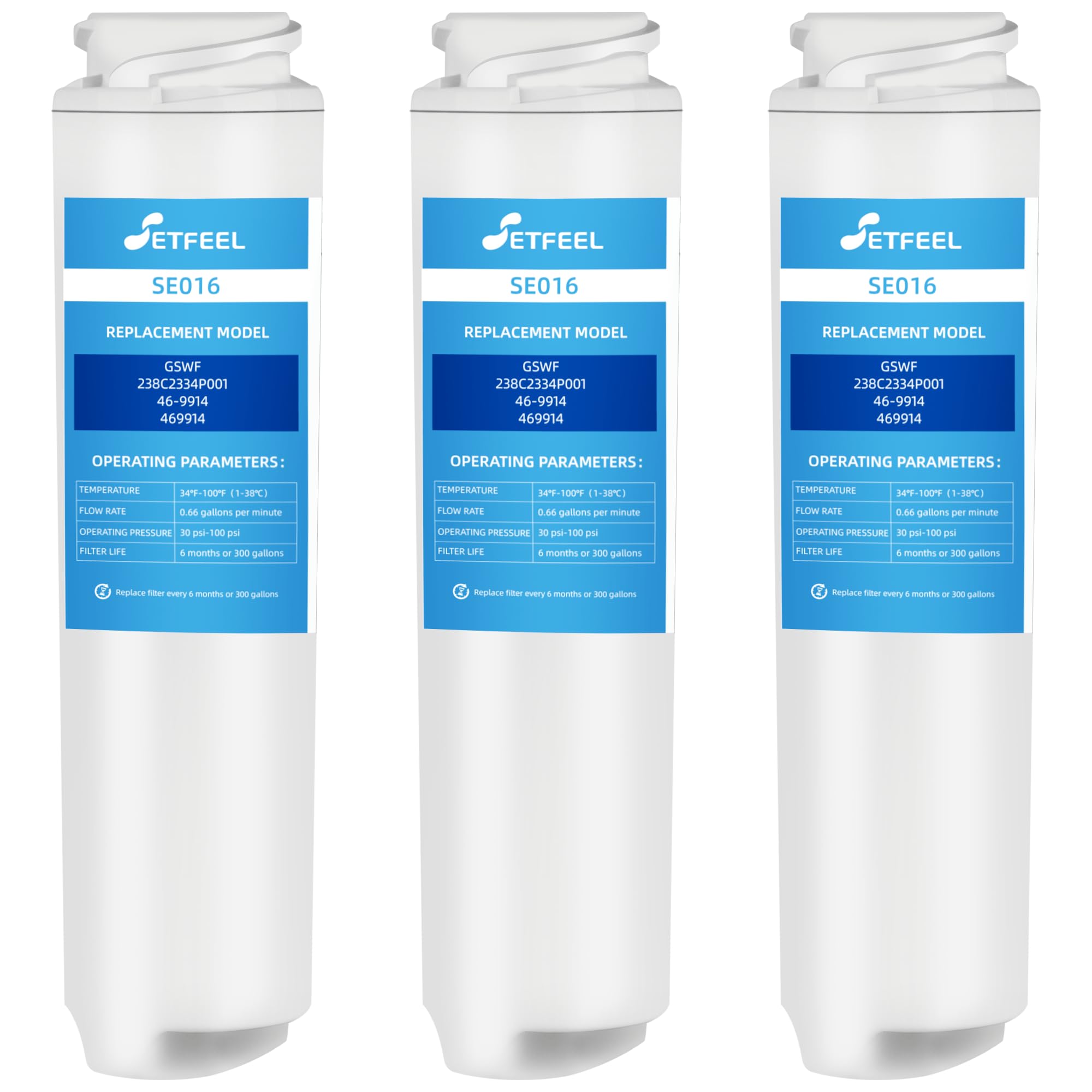 Amazon.com: SETFEEL GSWF Water Filter Replacement for GE GSWF ...