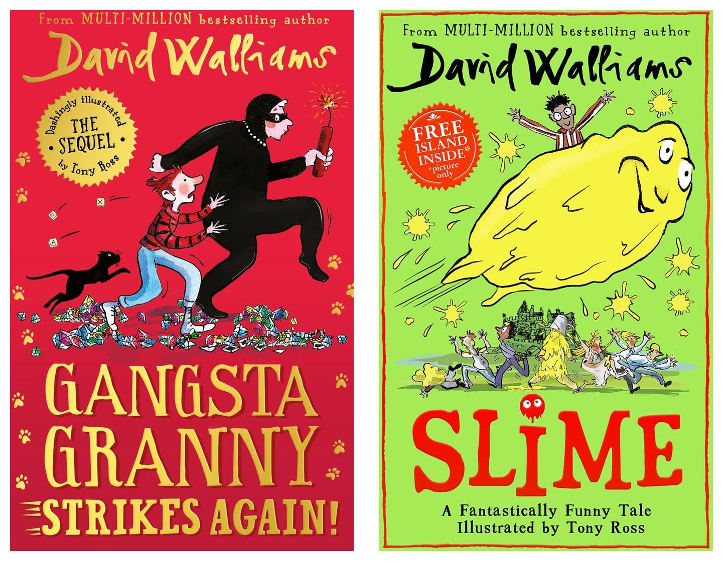 Buy GANGSTA GRANNY STRIKES AGAIN & Slime Book Online at Low Prices in ...