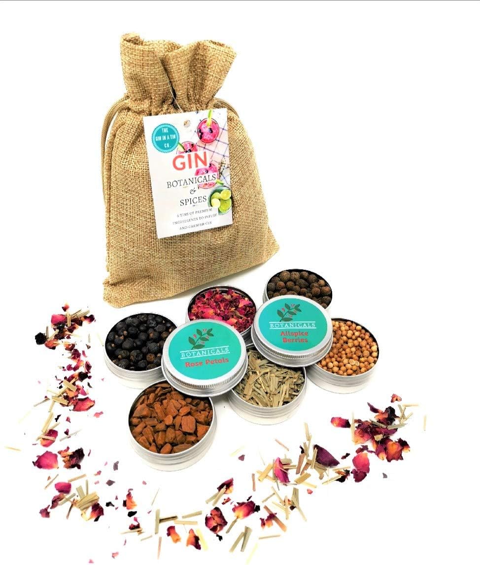 Botanicals and Spices Set to Infuse and Garnish Your Gin and Tonic ...