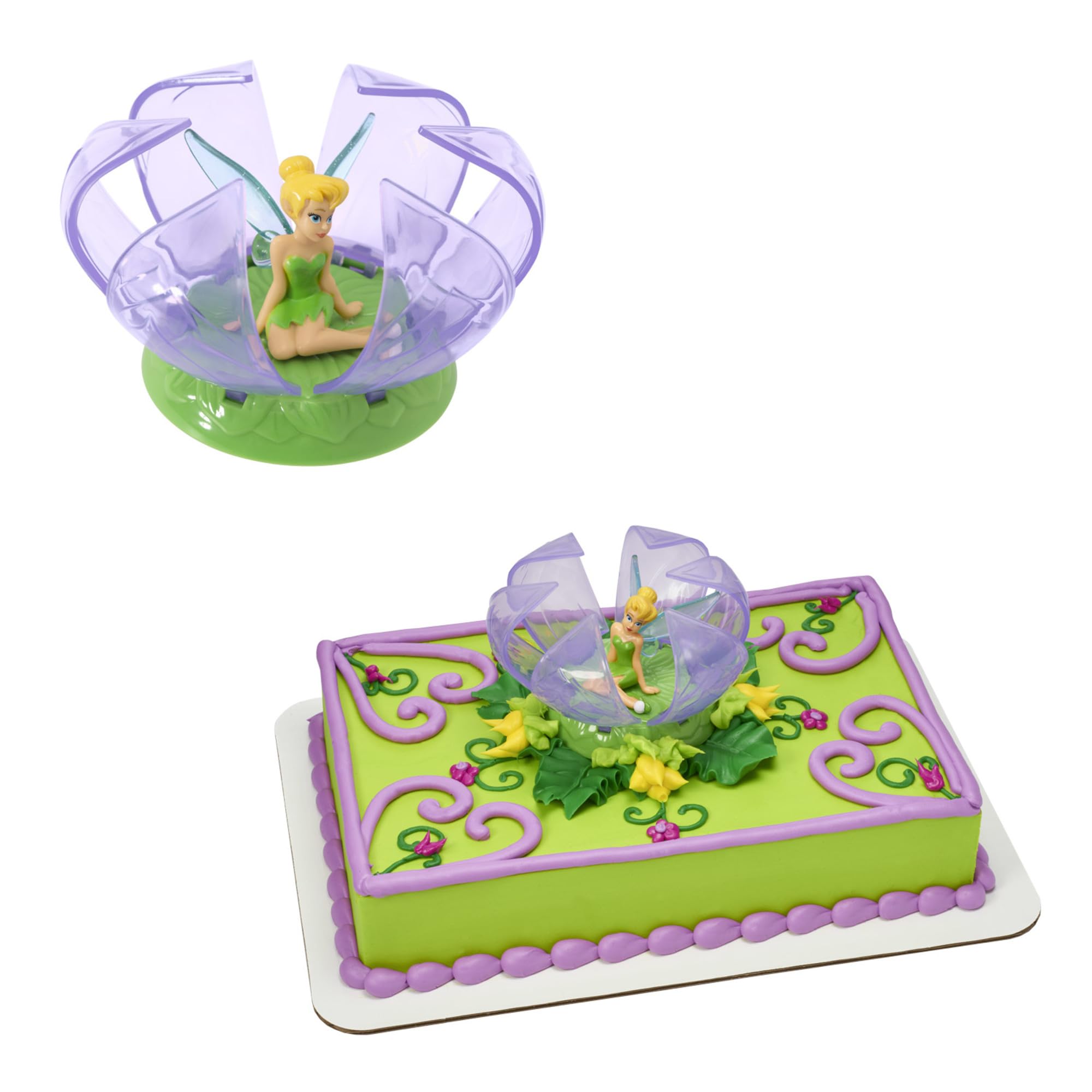 Snapklik.com : Decopac Set Disney Tinkerbell In Flower Cake Topper, 1 ...