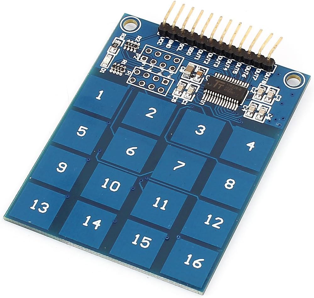 Amazon.com: IIVVERR TTP229 16-Ch Digital Capacitive Switch Touch Sensor ...