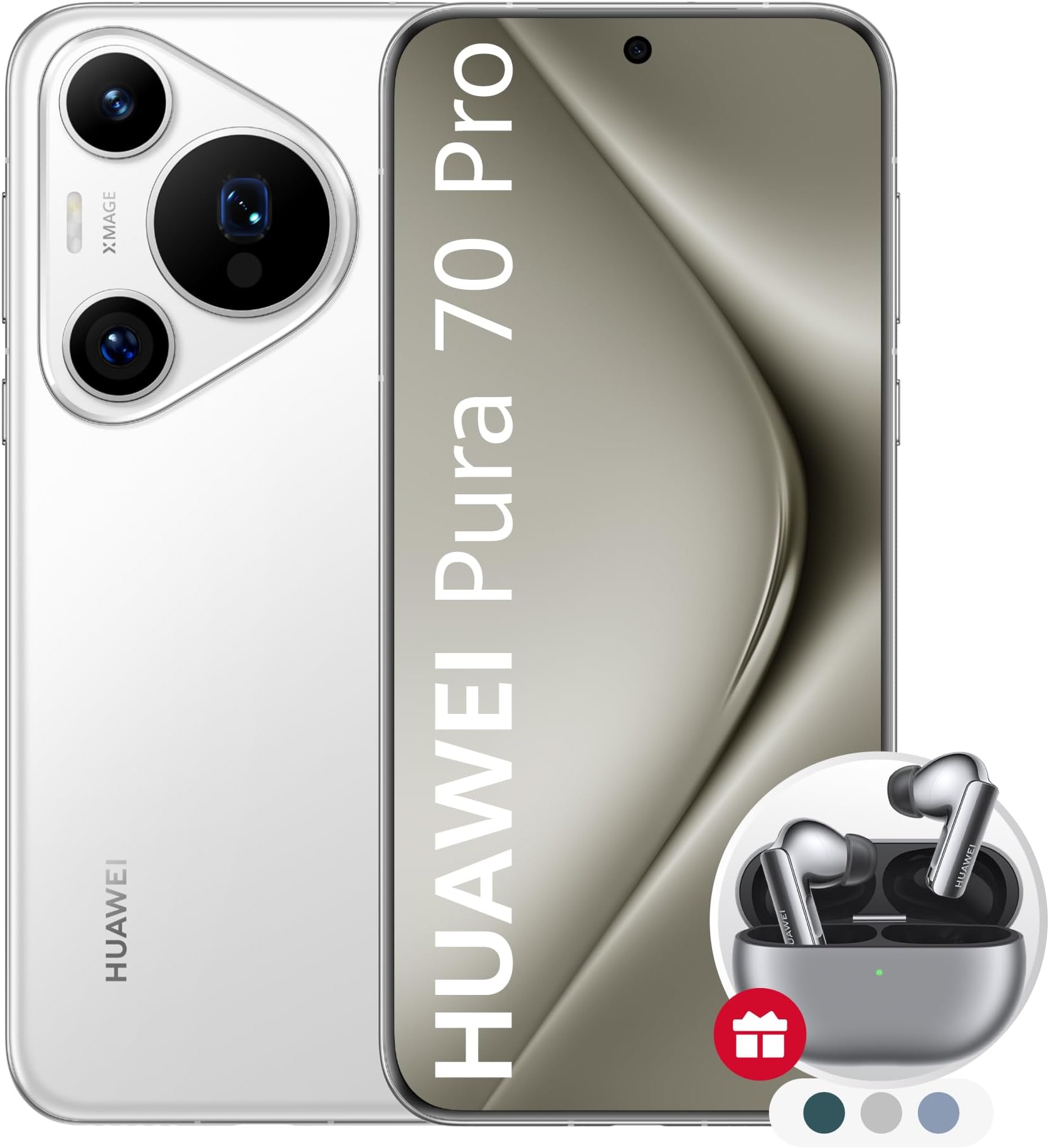 HUAWEI Pura 70 Smartphone, 12+256GB, Instantánea Ultrarrápida, Super ...