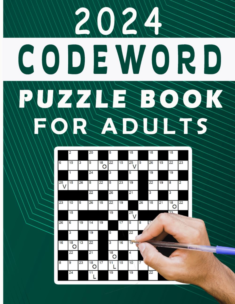 2024 Codeword Puzzle Book For Adults: Over 100 Large Print codewords puzzle books: Amazon.co.uk ...