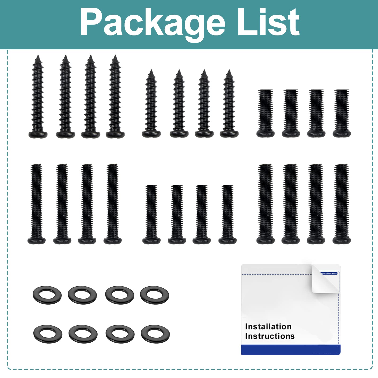 Snapklik.com : TV Mount Screws For LG TV Stand Replacement Base Screw ...