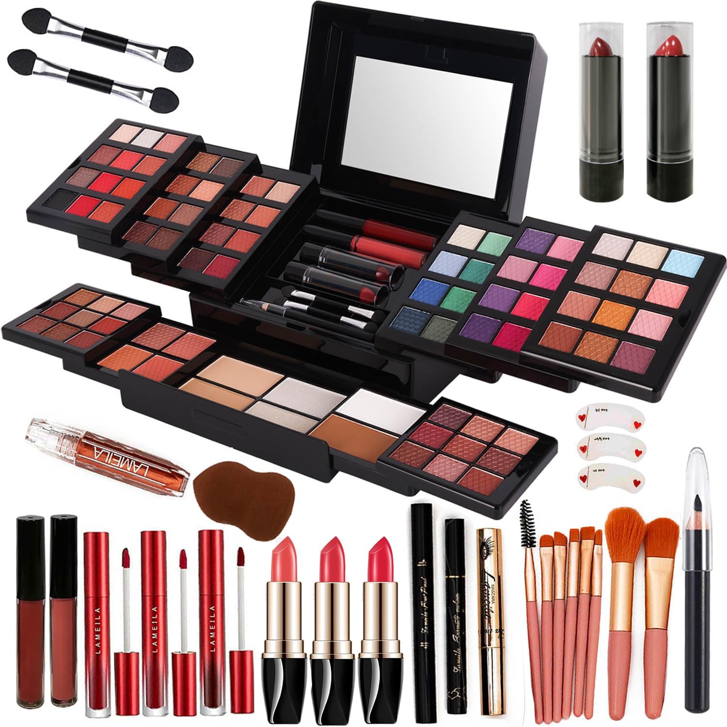 Amazon.com : Professional Makeup Kit for Women Girl Full Kit with ...