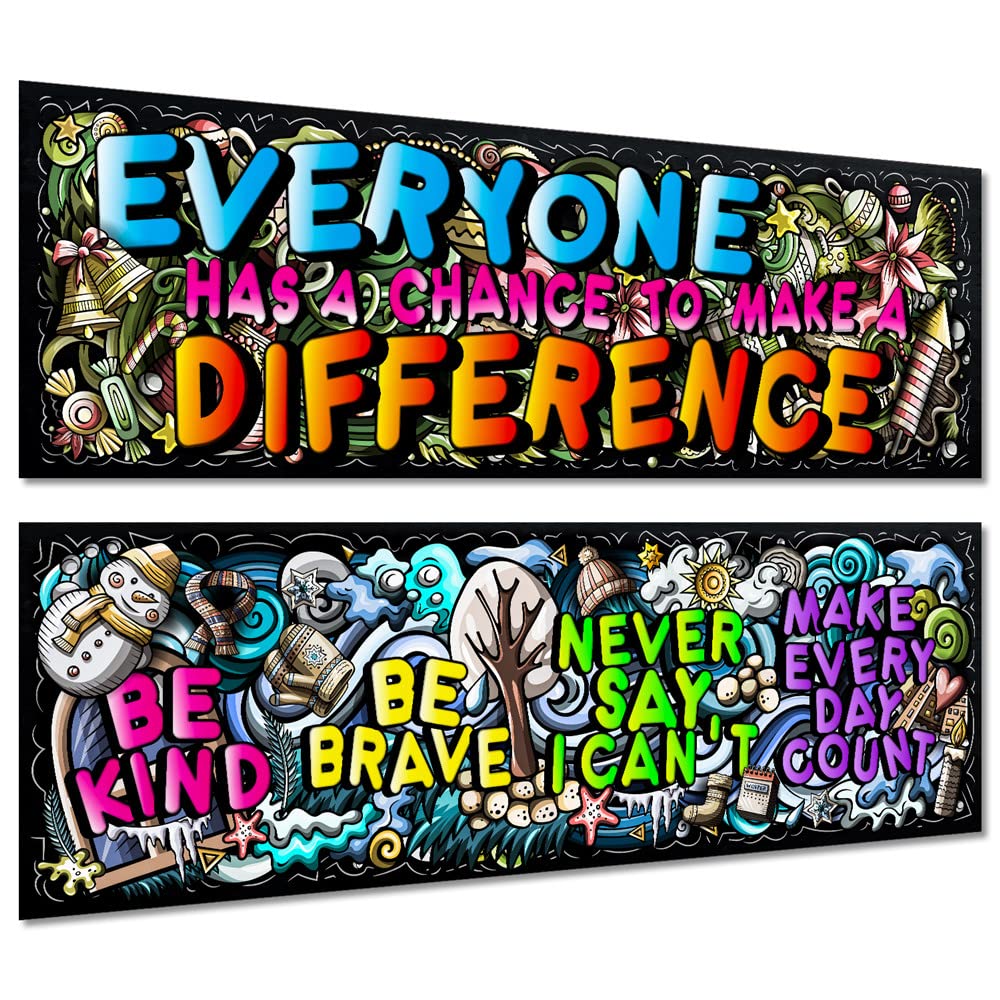 Buy Classroom Student Inspirational Sign Scroll Woood Frame Hanger Art ...
