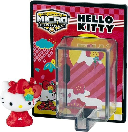 Amazon.com: Worlds Smallest Hello Kitty Micro Pop Culture Figures, 5043 ...
