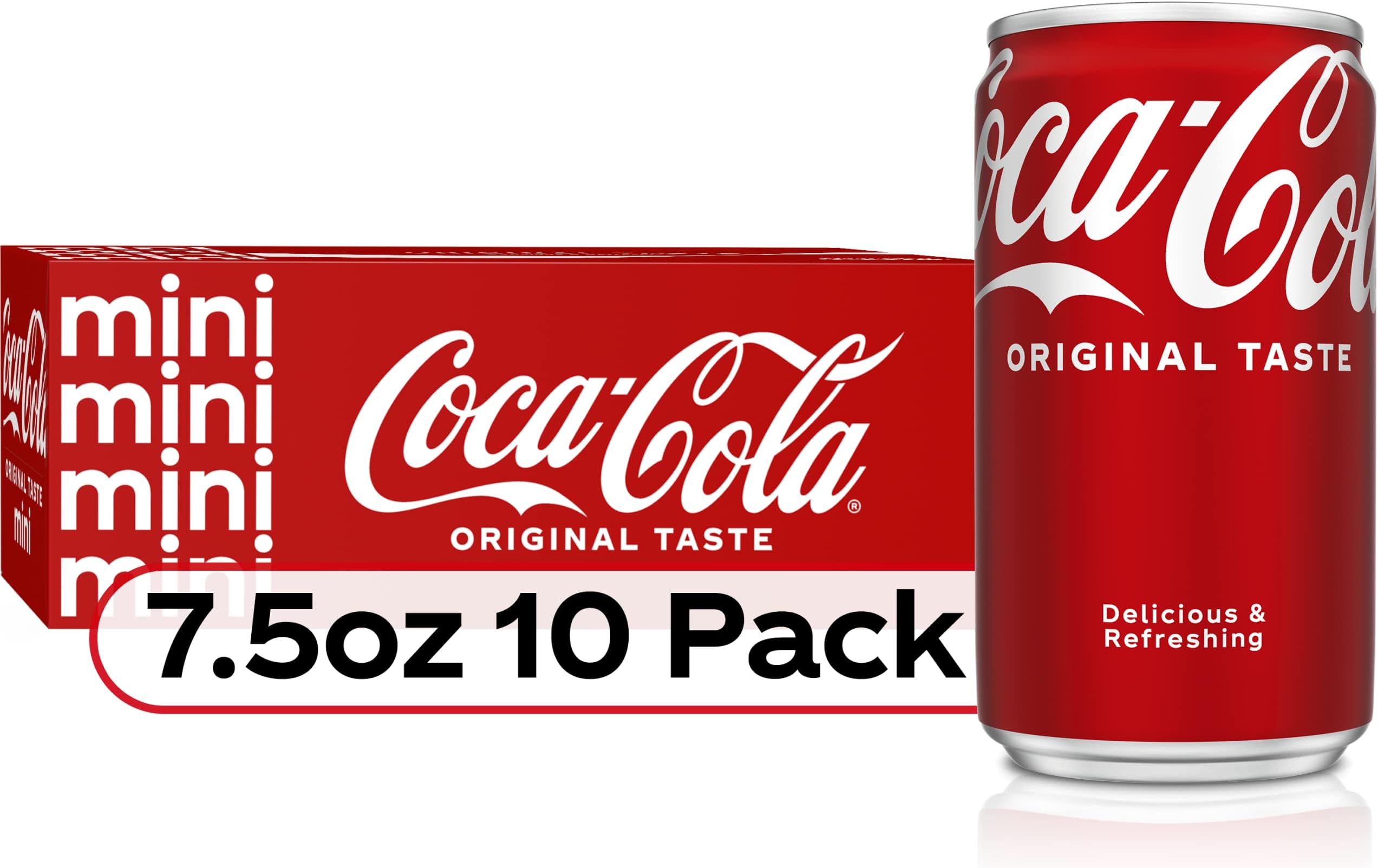 Amazon.com : Coca-Cola Classic 8oz Glass Bottles 4-6 Packs (24 Bottles ...